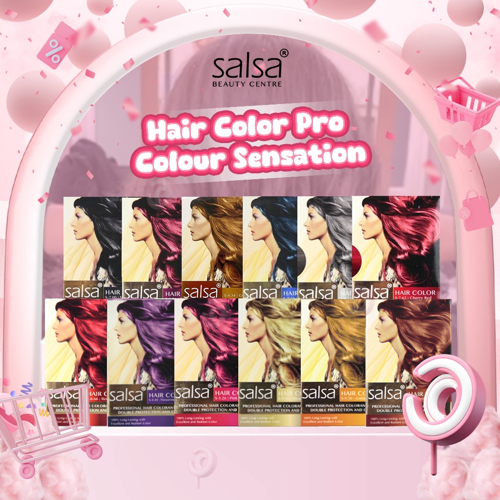Jual SALSA - HAIR COLOR PRO COLOUR SENSATION ( 30 ml ) - Cat Semir ...