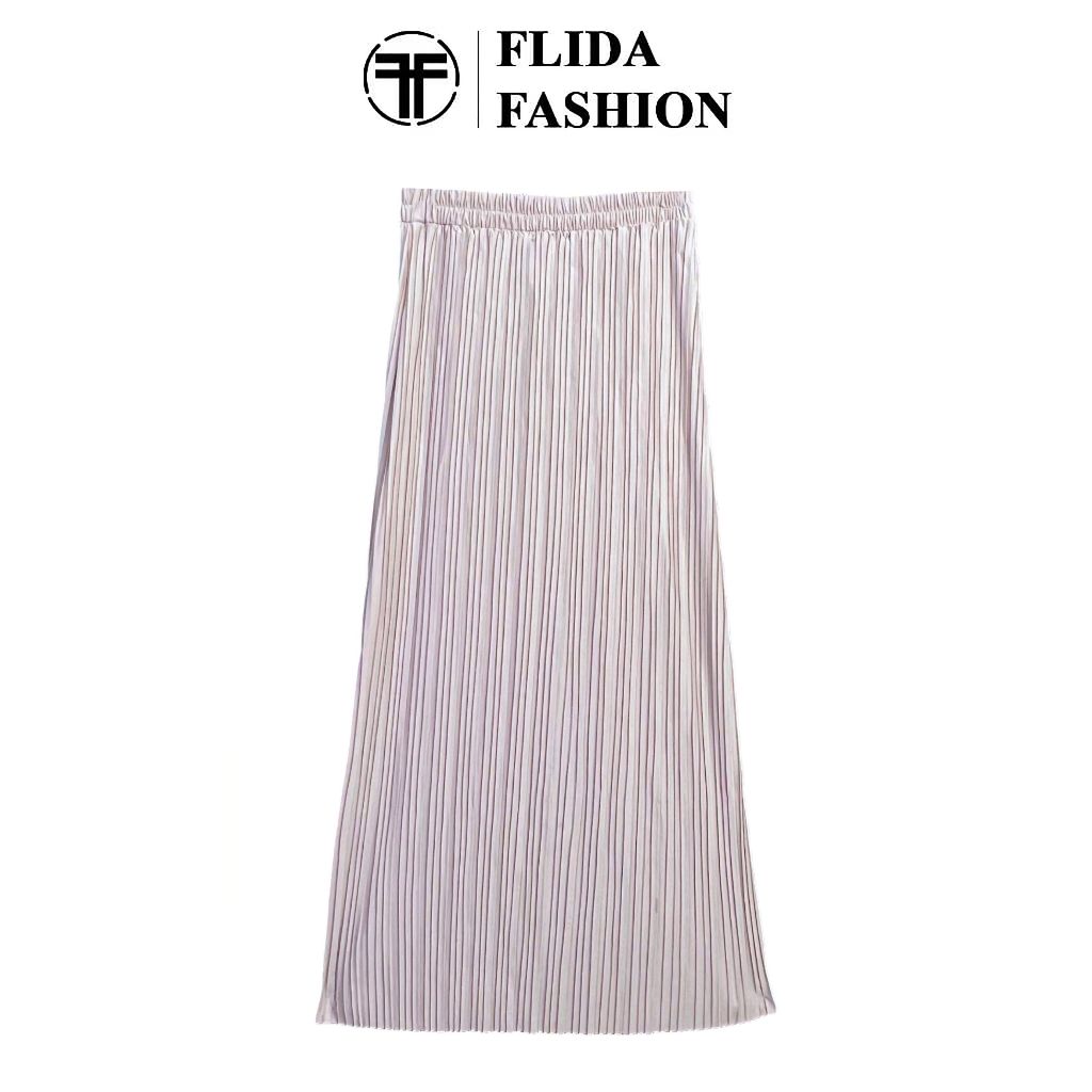 Jual FLIDA FASHION rok plisket wanita bahan premium C28 | Shopee Indonesia