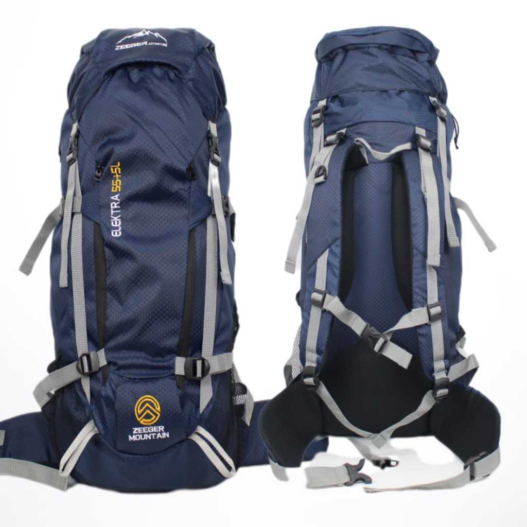 Jual Tas Gunung Zegger Tas Gunung 45-50L Anti Air Backpack Hiking ...