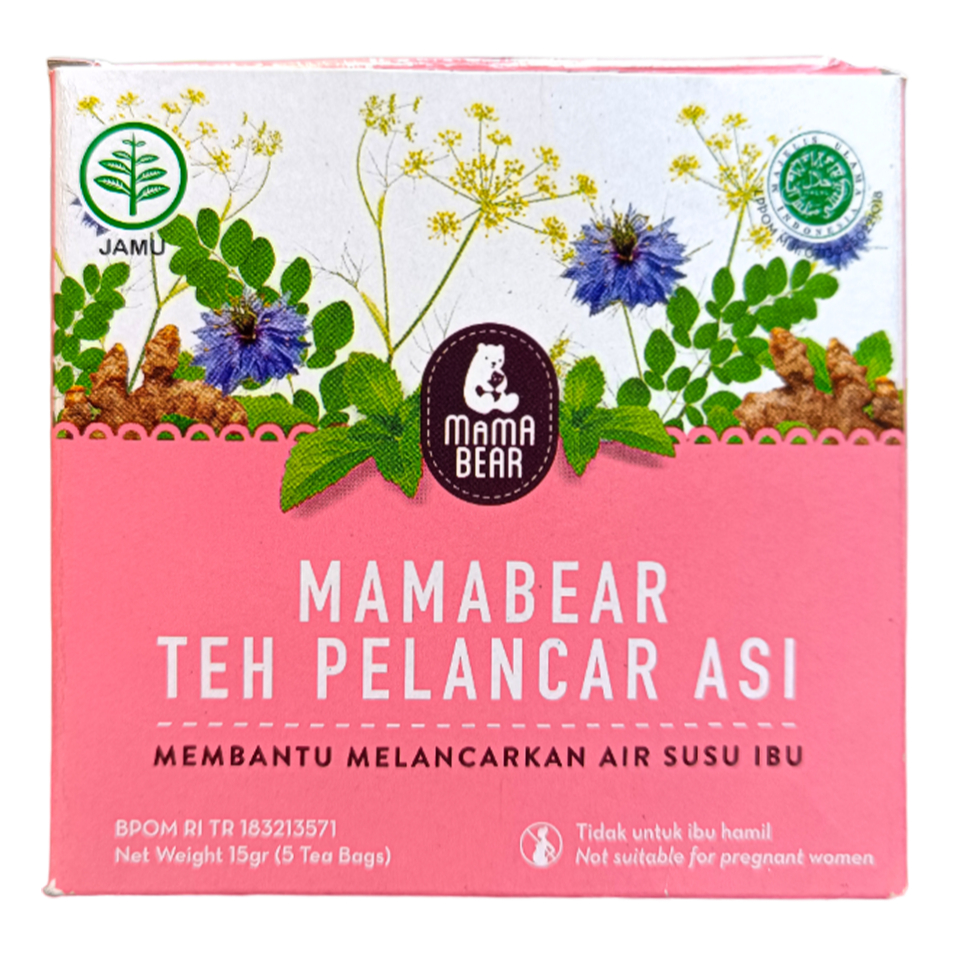Jual [TEH ISI 5 SACHET] MamaBear Mini Size Teh Strawberry isi 5 ...