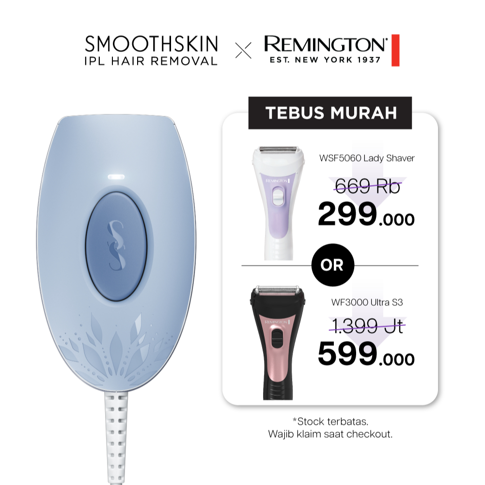 Jual Smoothskin IPL Hair Removal Pure Mini Lite in Blue / Alat ...