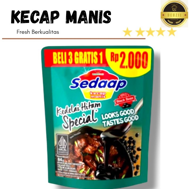 Jual Kecap Manis Kedelai Hitam Special Bumbu Dapur Paket Hemat Kecap ...