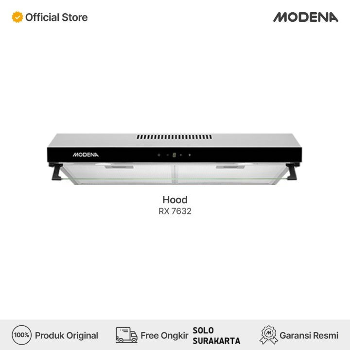 Jual MODENA RX 7632 Slim Hood 70cm Cooker Hood | Shopee Indonesia