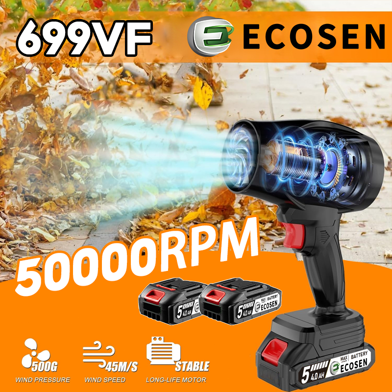 Jual ECOSEN 699VF Mesin Blower Mini Portable Cordless Baterai Jet Fan ...