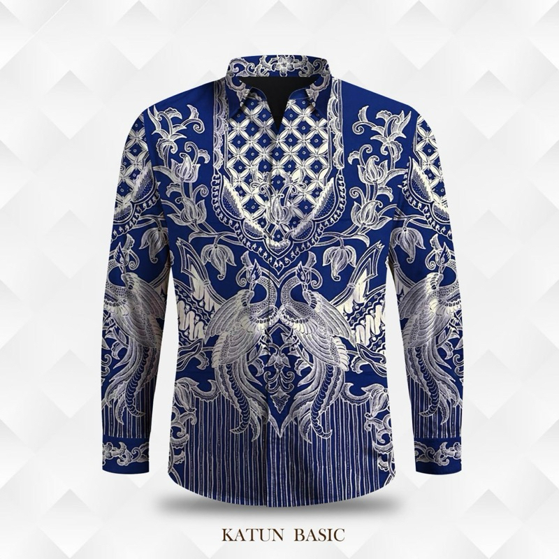 Jual Kain Batik Tulis Katun Basic Pola Kemeja Pria Exclusive - X33Z ...