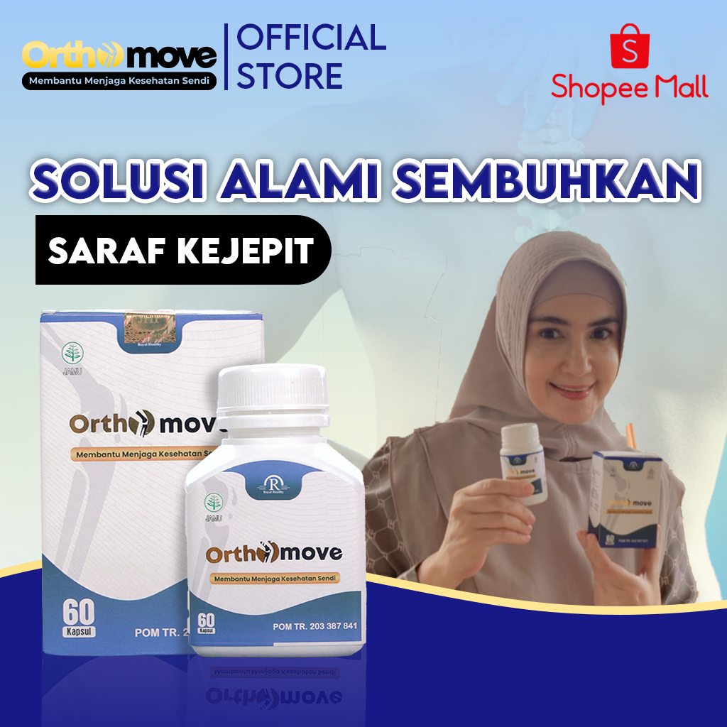 Jual ORTHOMOVE - Herbal Nyeri Pinggang Syaraf Kejepit isi 60 kapsul ...