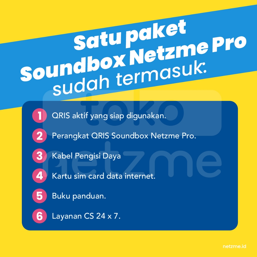 Jual QRIS Soundbox Pro Netzme | (Wajib Chat & Baca Deskripsi Sebelum ...