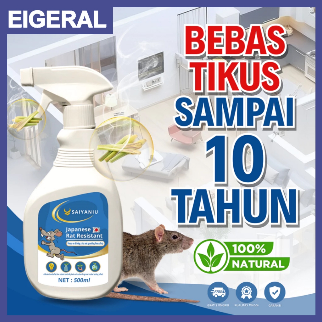 Jual JAPANESE RAT RESISTANT BASMI TIKUS TANPA RACUN, BEBAS TIKUS 10 ...