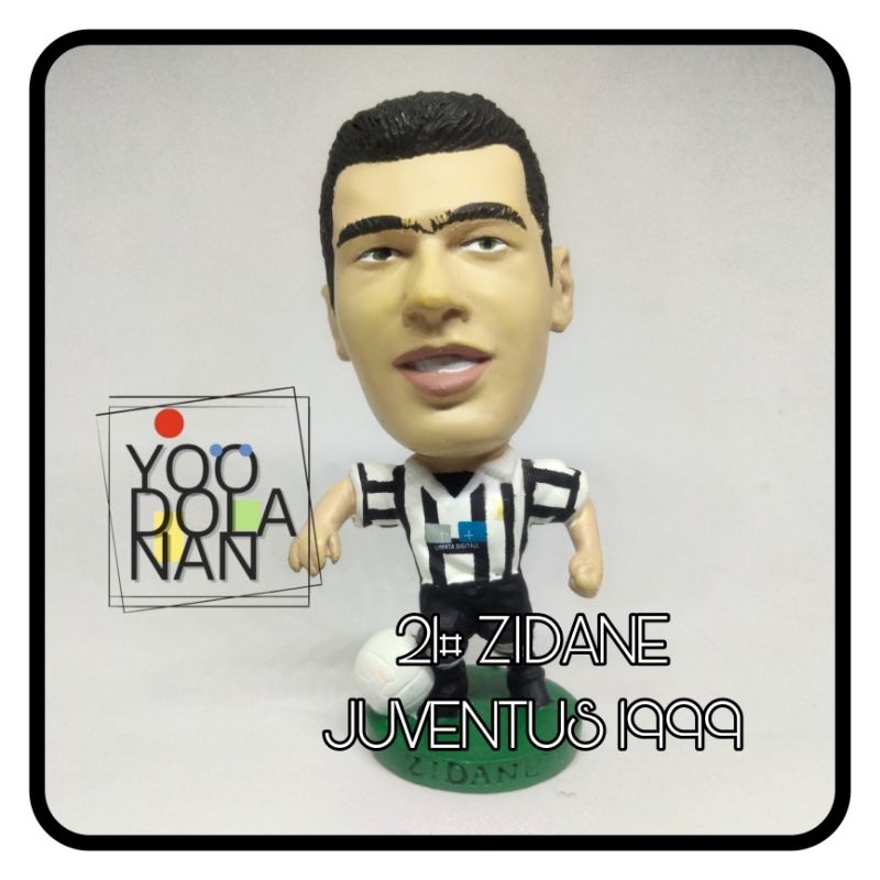 Jual 21# ZIDANE - JUVENTUS 1999 CORINTHIAN PROSTARS FIGURE PEMAIN BOLA ...