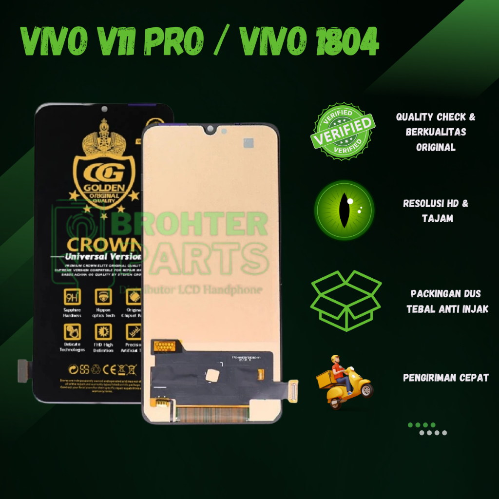 Jual LCD VIVO V11 PRO / VIVO 1804 / VIVO X23 TOUCHSCREEN FULLSET ...
