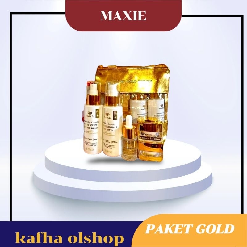 Jual Maxie Gold Series Terbaru - Maxie Paket Gold bpom | Shopee Indonesia
