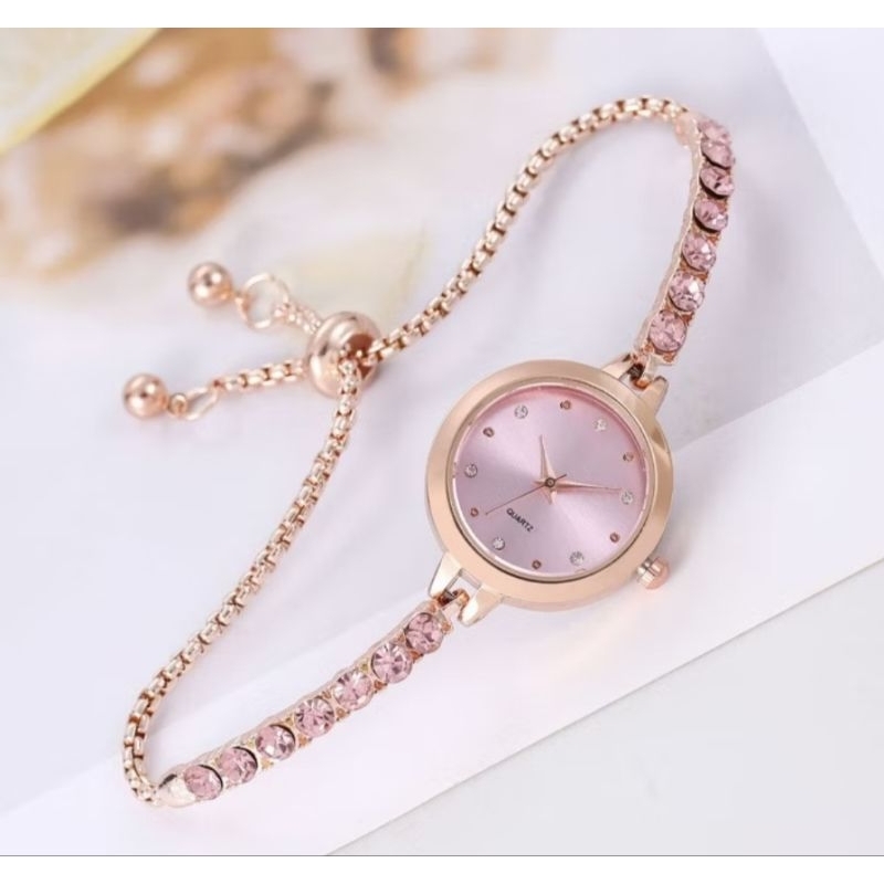 Jual Jam tangan serut wanita kekinian viral terbaru cantik dan ...