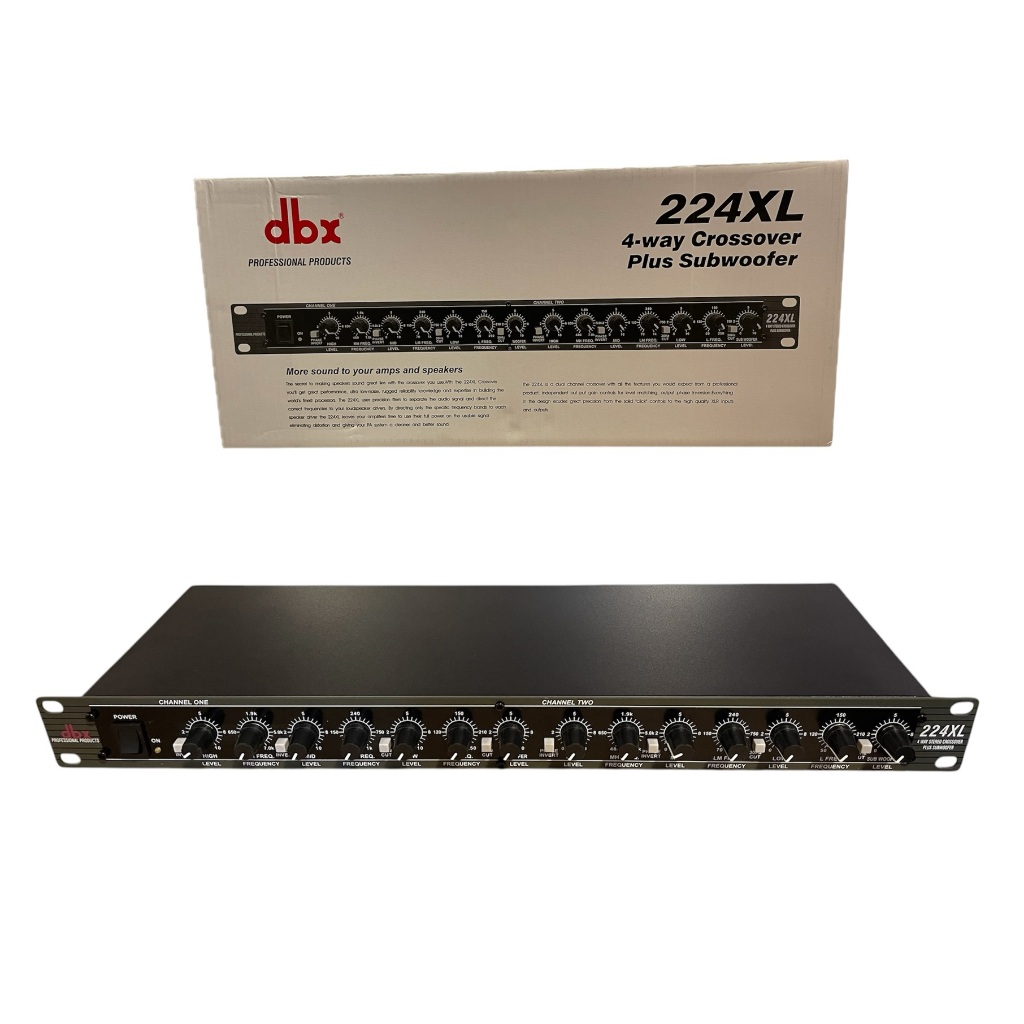 Jual Crossover dbx 224XL 4-way Crossover Plus Subwoofer | Shopee Indonesia