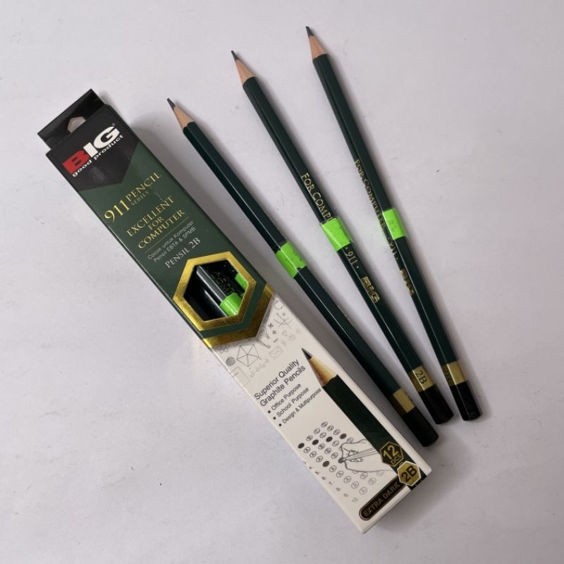 Jual pensil 2B BIG 911 satuan | Shopee Indonesia