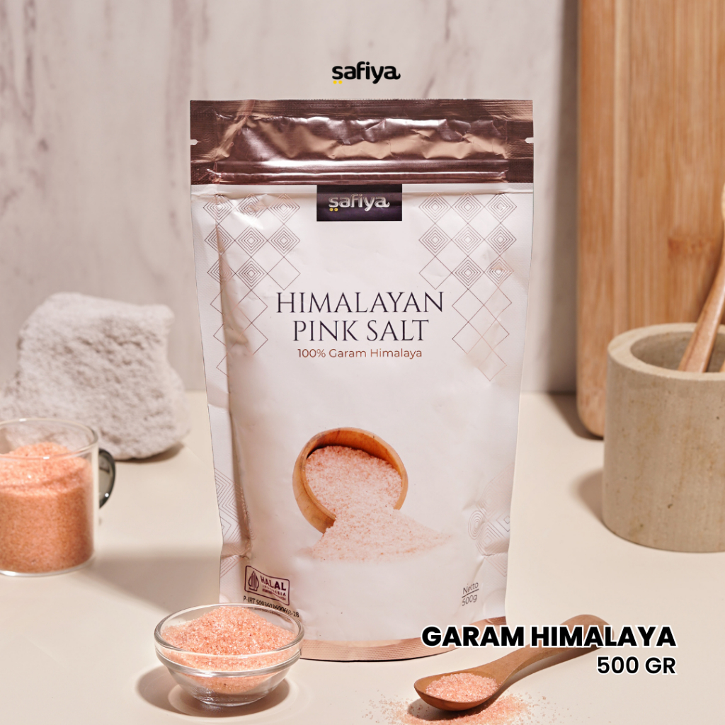 Jual Garam Himalaya 250 Gram - Pink Himalayan Salt Original Safiya ...