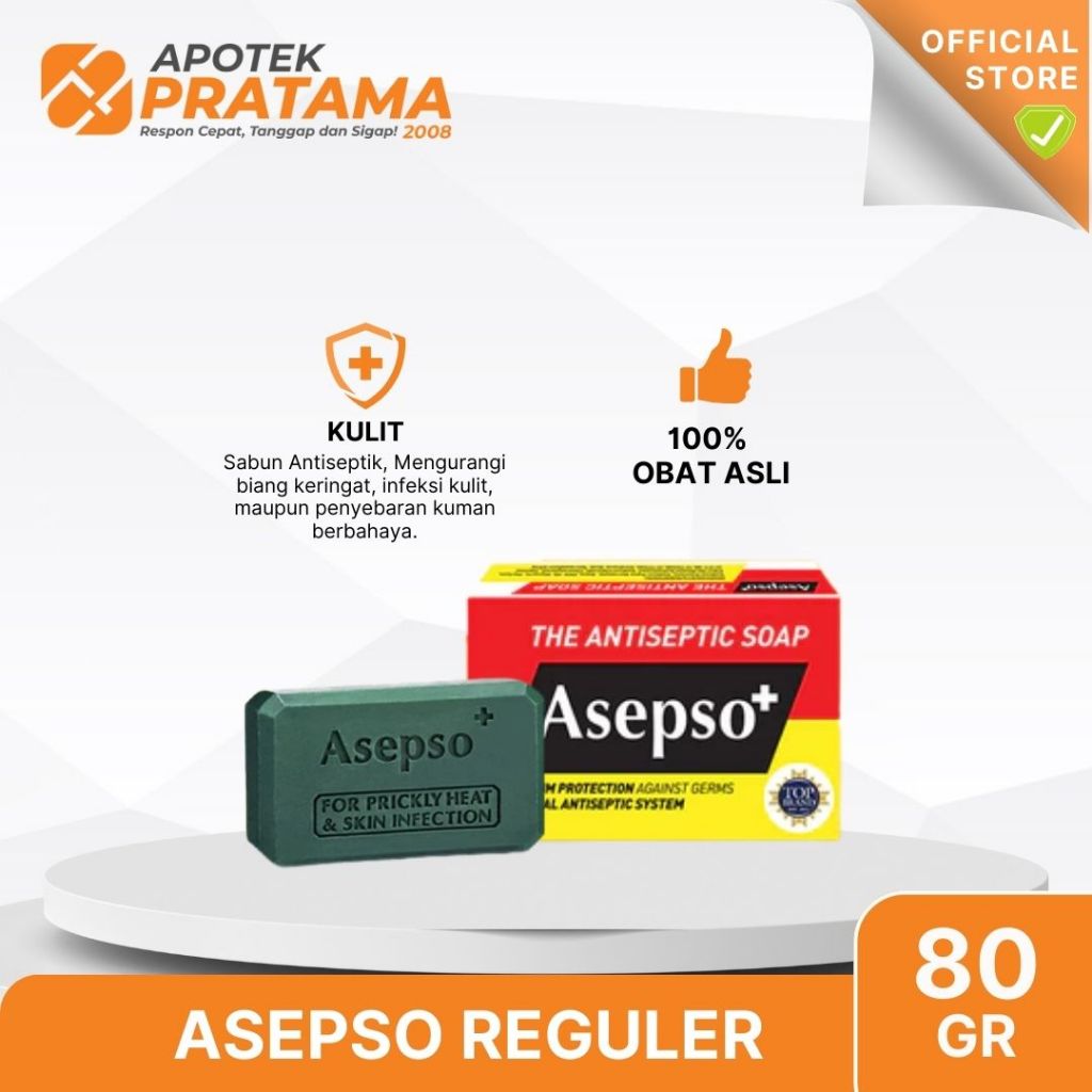 Jual ASEPSO REGULER (MERAH) / SABUN ASEPSO | Shopee Indonesia