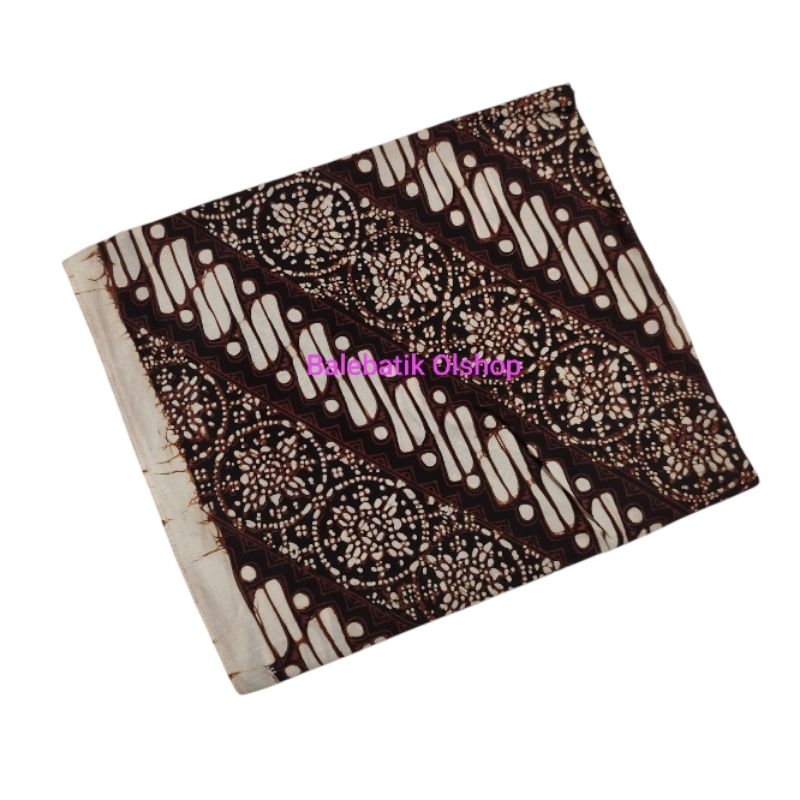 Jual Kain jarik batik cap sogan Jogja motif klasik parang seling nitik ...