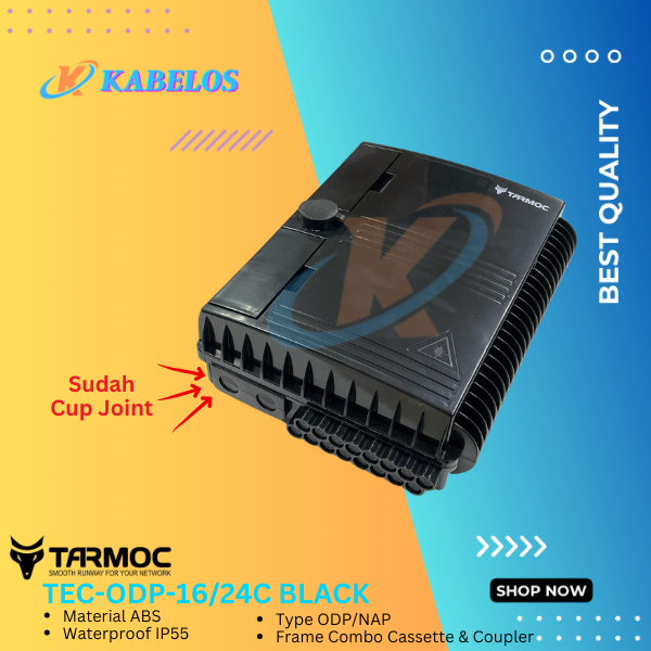 Jual ODP 8/16/24 Core Double Lock COMBO | ODP 8 16 24C Kosongan HITAM ...