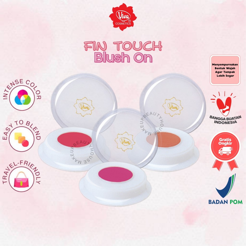 Jual VIVA Fin Touch (BLUSH ON) Finishing Touch - 2 gr (tersedia 3 ...