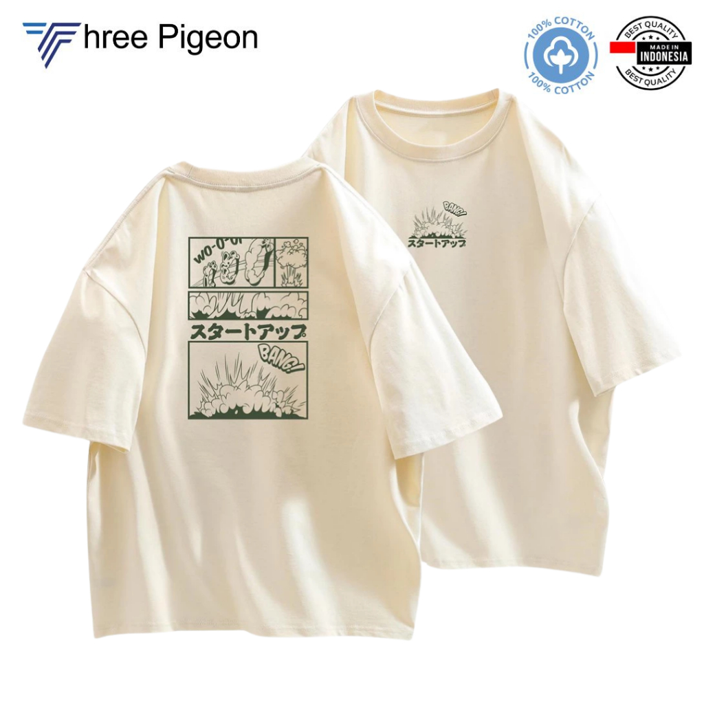 Jual Three Pigeon Premium Quick Dry T-shirt Bang | Shopee Indonesia
