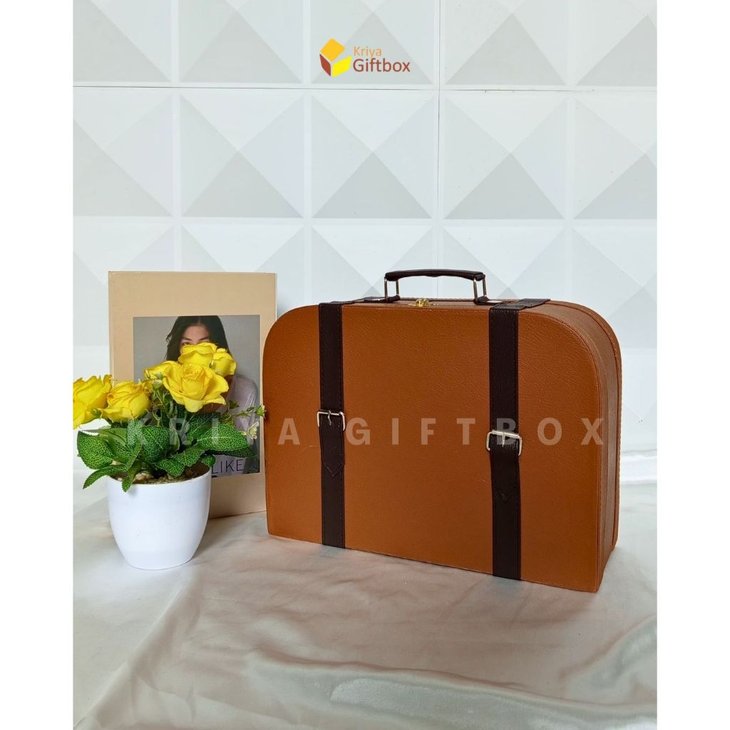 Jual Box Souvenir Bahan Hard Karton Warna Coklat | Box Tempat Seserahan ...