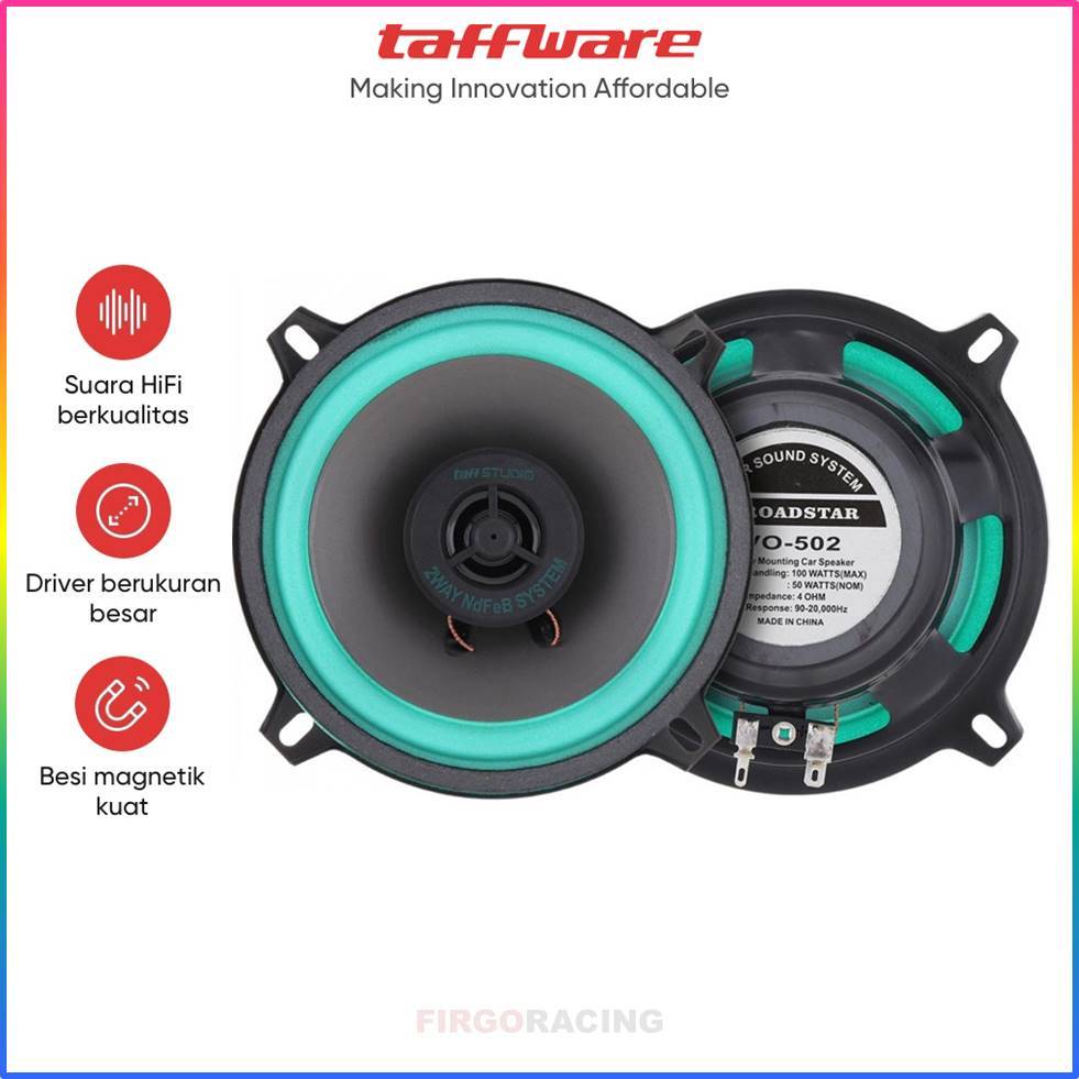 Jual Speaker Mobil 5 Inch 100W Mid Bass HiFi 1PCS | Shopee Indonesia