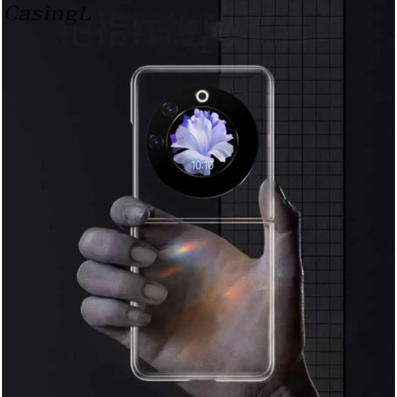 Jual Tecno PHANTOM V FLIP CYRTAL CLEAR HARD PC CASE | Shopee Indonesia
