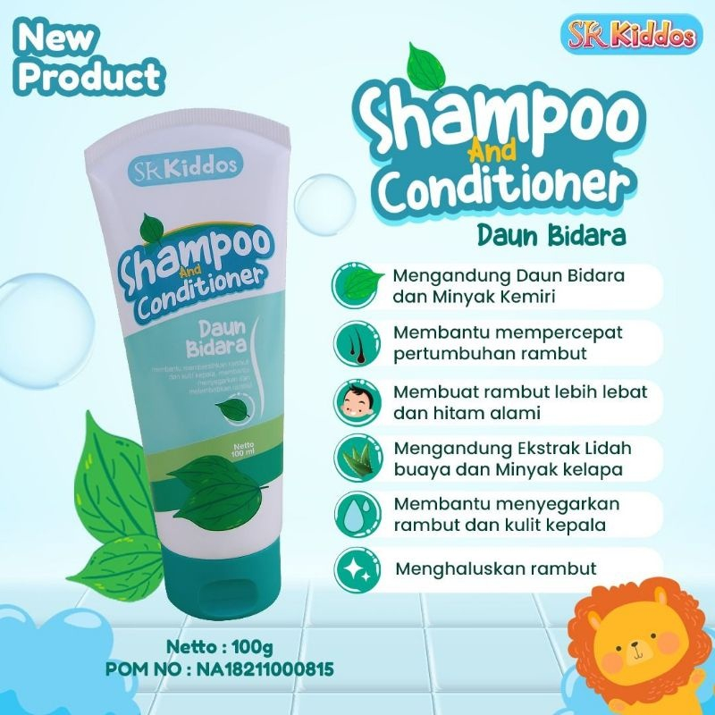 Jual Shampoo & Conditioner Daun Bidara SR12 KIDDOS - Perawatan ...