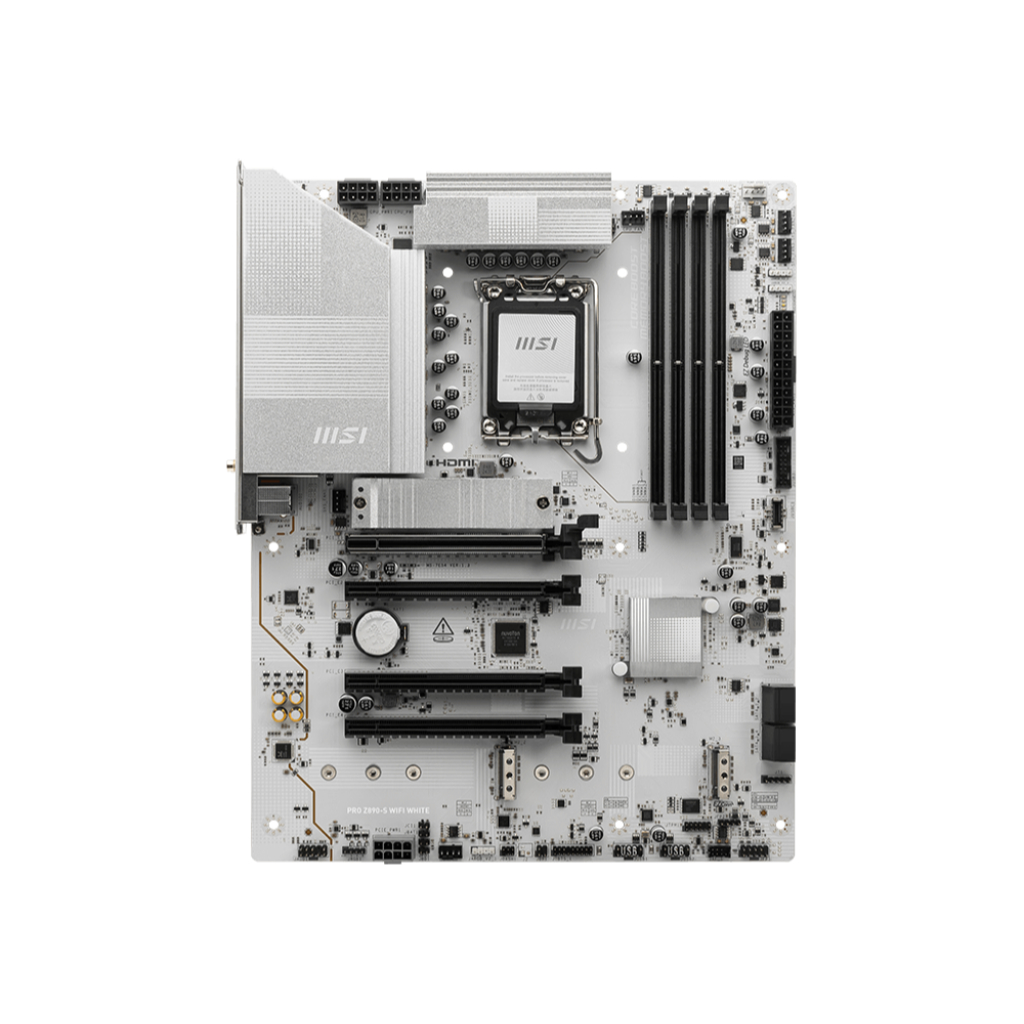 Jual Motherboard MSI PRO Z890-S WIFI White Mobo for Intel Core Ultra ...