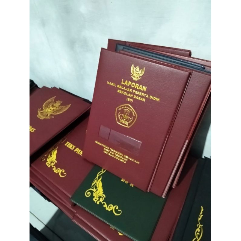 Jual Map Raport SD || Sampul Raport SD. Isi 6 Lembar (Umum) | Shopee ...