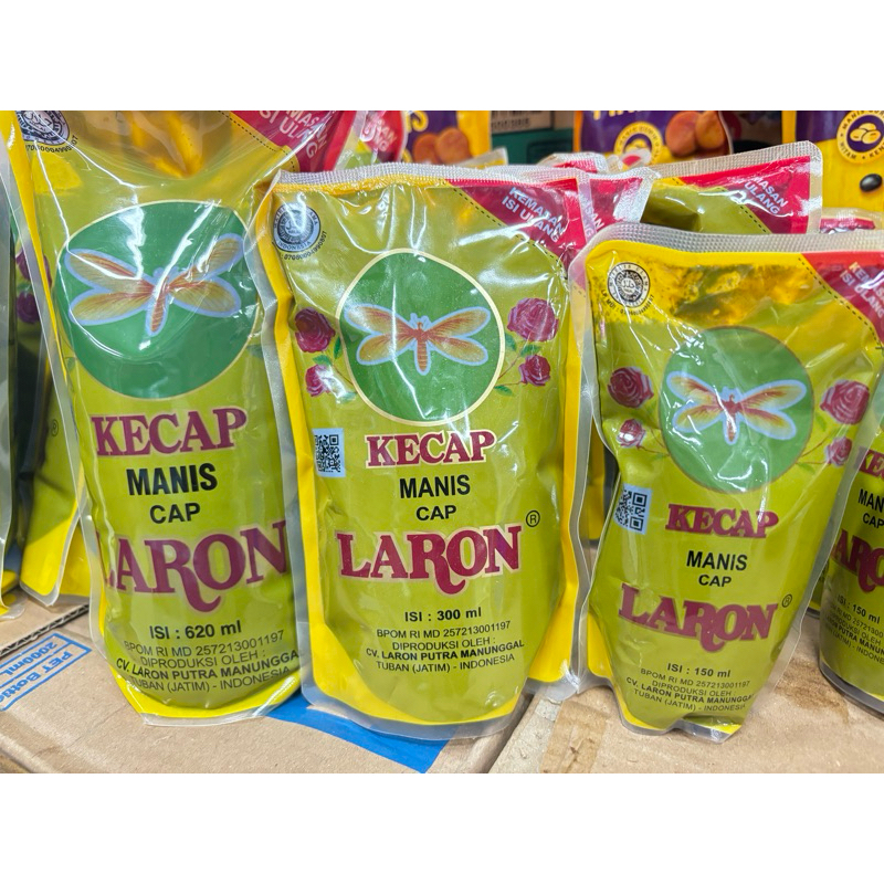 Jual KECAP MANIS LARON KHAS TUBAN REFIL 620ml | Shopee Indonesia