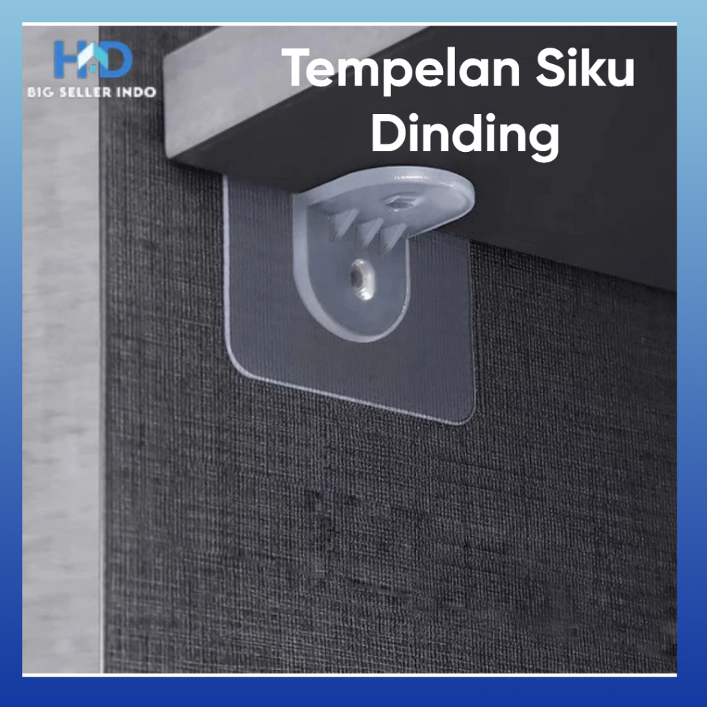 Jual BS Hook Ambalan Gantungan Tempel Dinding Tanpa Paku Tempelan Siku Dinding Ajaib Hook / Siku ...