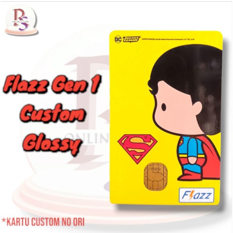 Jual KARTU FLAZZ BCA GEN 1 - SUPERMAN CHIBI | Shopee Indonesia