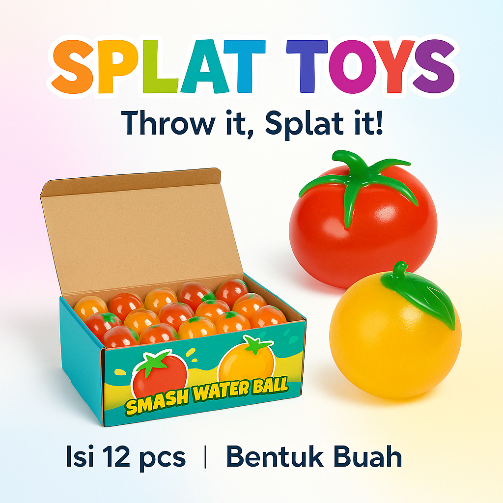 Jual Mainan Banting Anak Splat Toys - Squishy Anak Lucu | Shopee Indonesia