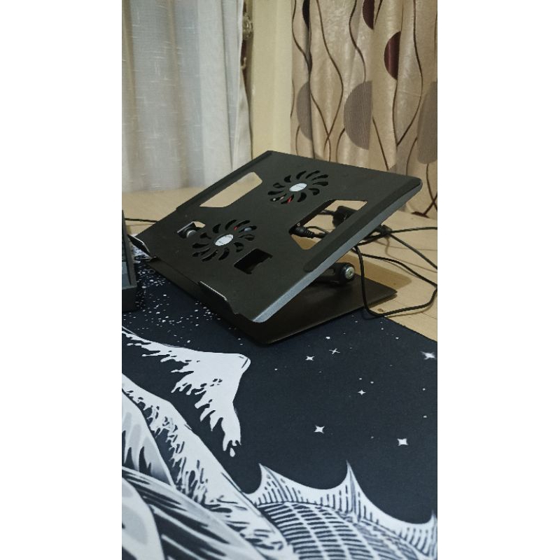 Jual stand laptop + kipas | Shopee Indonesia