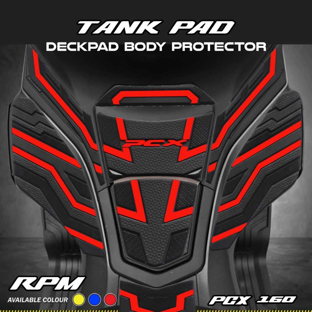 Jual Tankpad Pcx 160 Bahan Karet Premium Deckpad Pcx 160 Tahun 2020 ...