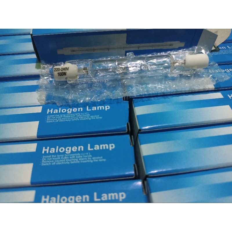 Jual Lampu Halogen stik 100watt fried chicken halogen stick 100 watt ...