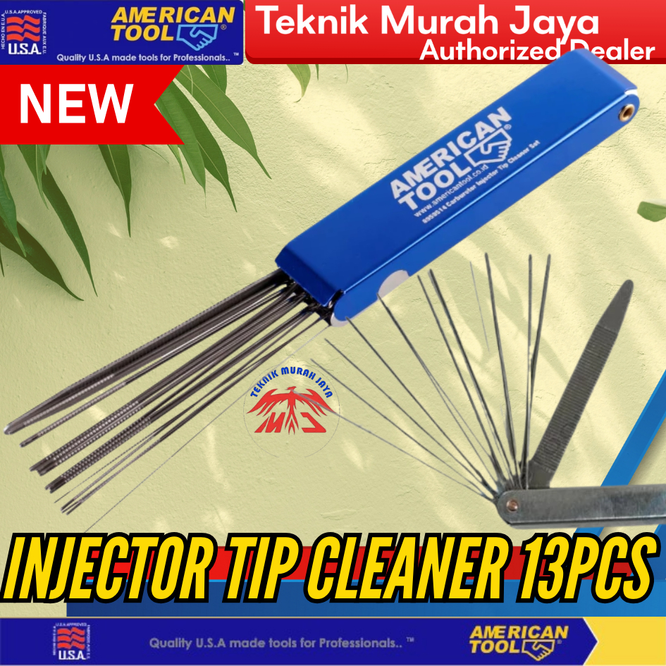 Jual AMERICAN TOOL Jarum Rojok Pembersih Karburator Tip Cleaner Set ...