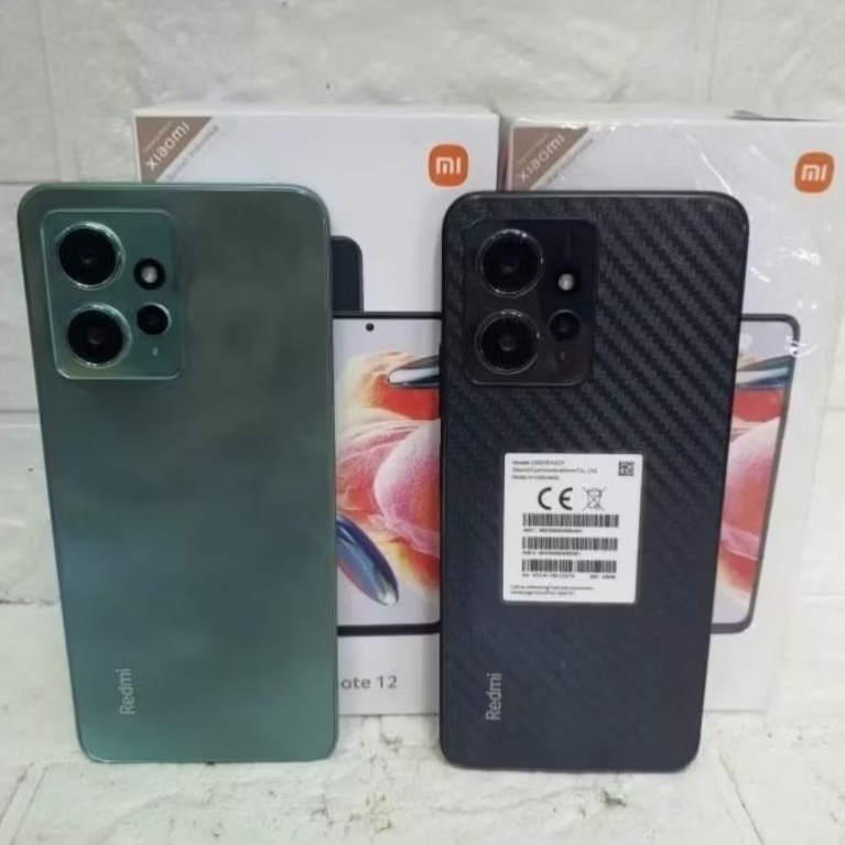 Jual XIAOMI REDMI NOTE 12 NFC 6/128 & 8/128 SECOND FULLSET ORI GARANSI ...