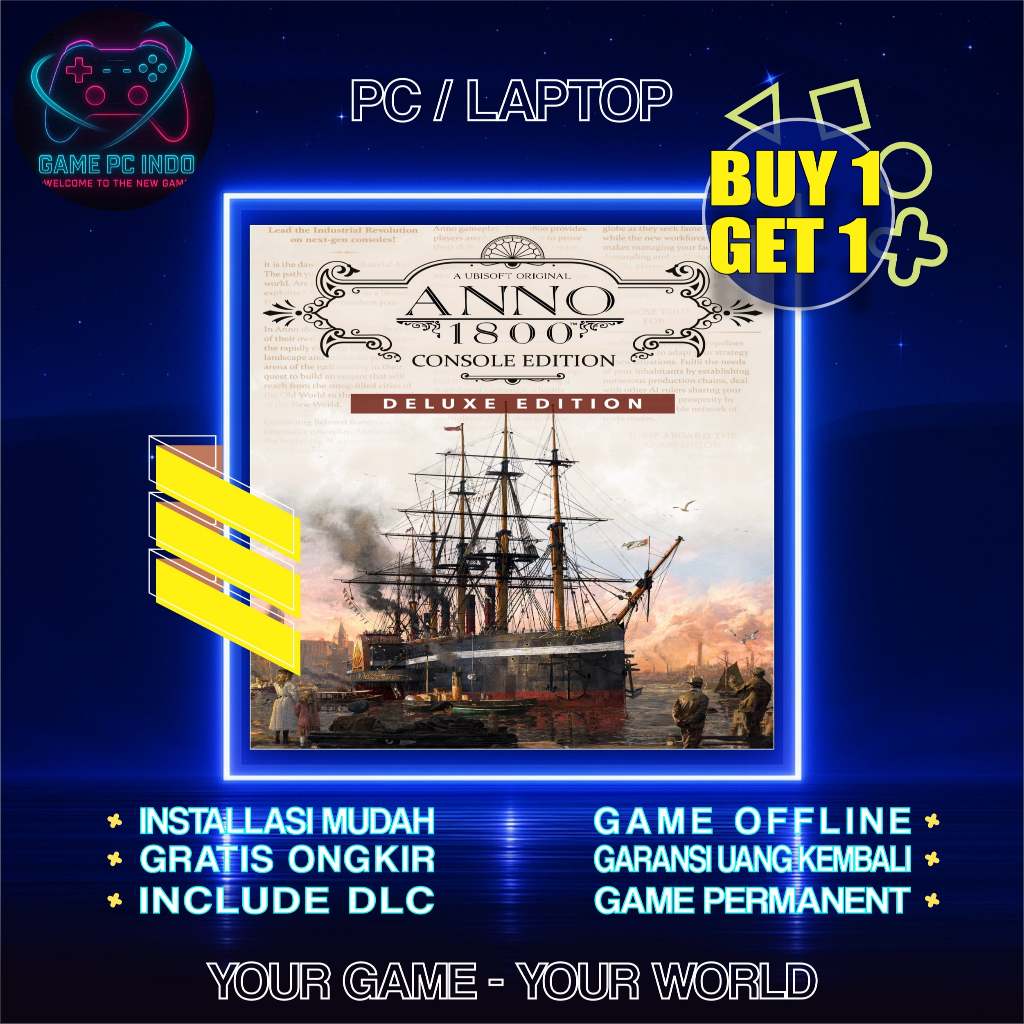 Jual Anno 1800 PC / Game Anno 1800 PC - Laptop | Shopee Indonesia