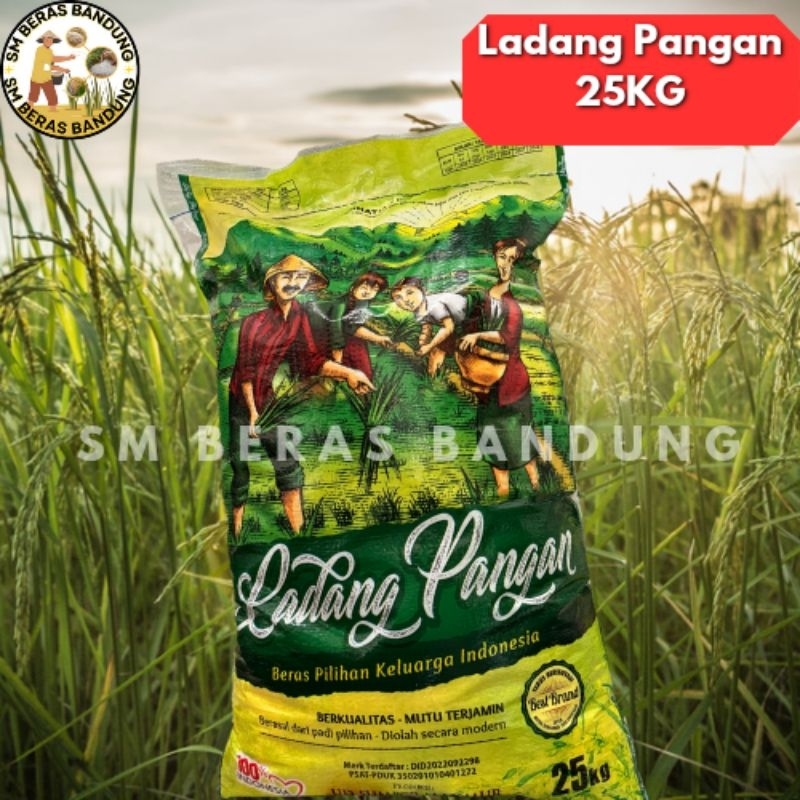 Jual Beras Premium Ladang Pangan 25kg | Shopee Indonesia