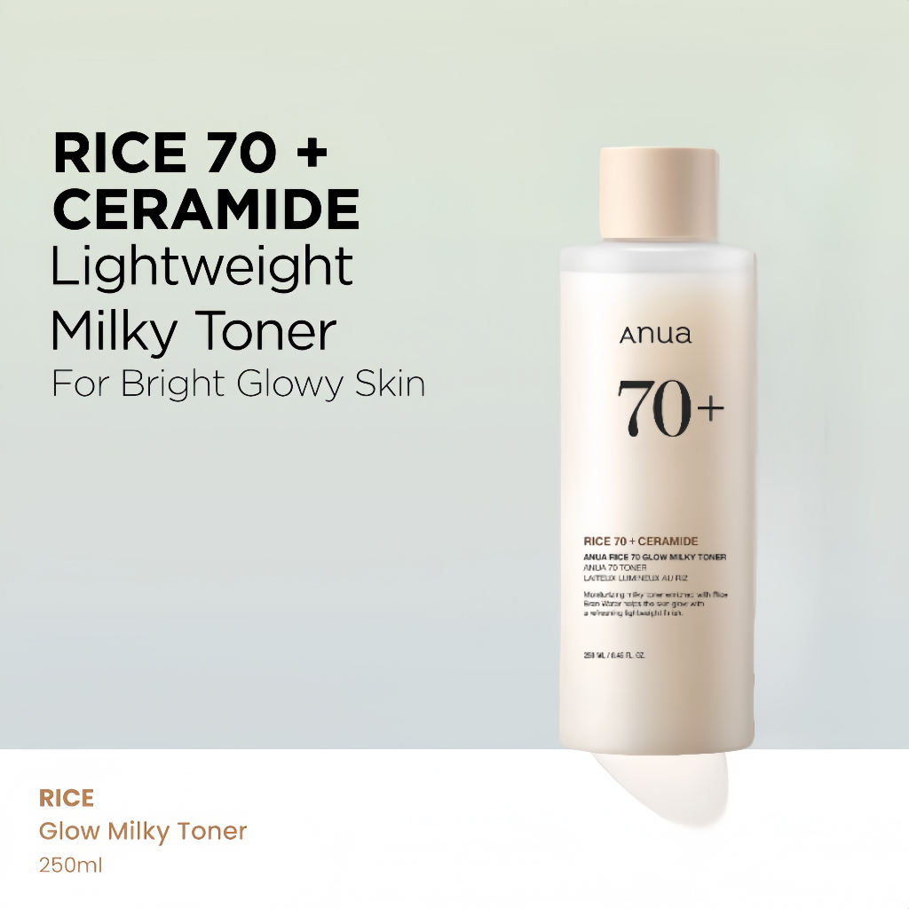 Jual ANUA Rice Milky Toner 250ml - Glow & Brightening with Niacinamide ...