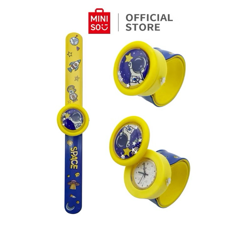 Jual Jam Miniso Spaceman Contrast Color Kids' Watch Miniso Jam Tangan ...