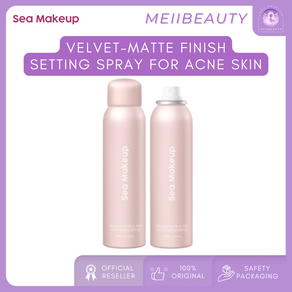 Jual Sea Makeup Setting Spray Stayput Primer & Set Continuous Setting ...