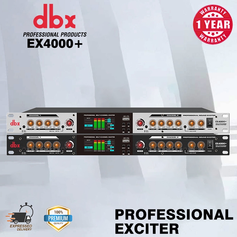 Jual DBX EX4000+ Professional Audio Processor with LED Screen, Mono ...