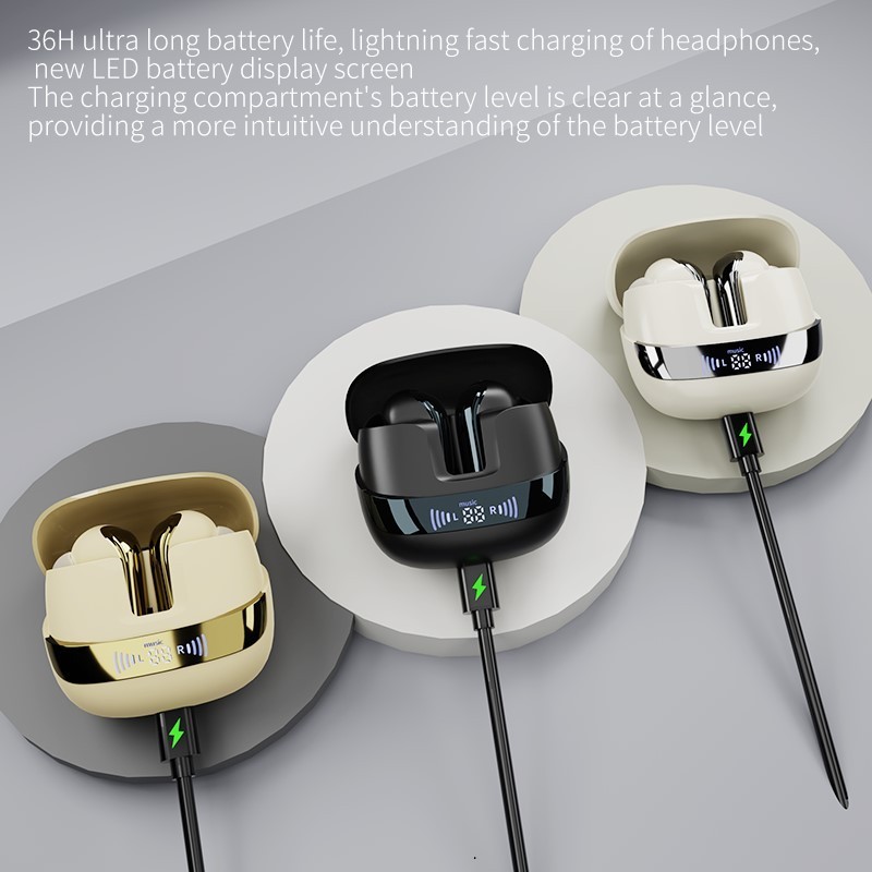 Jual Headset F8 tws earphone Bluetooth Nirkabel TWS F8 with Mic Smart Touch Control Earphone ...