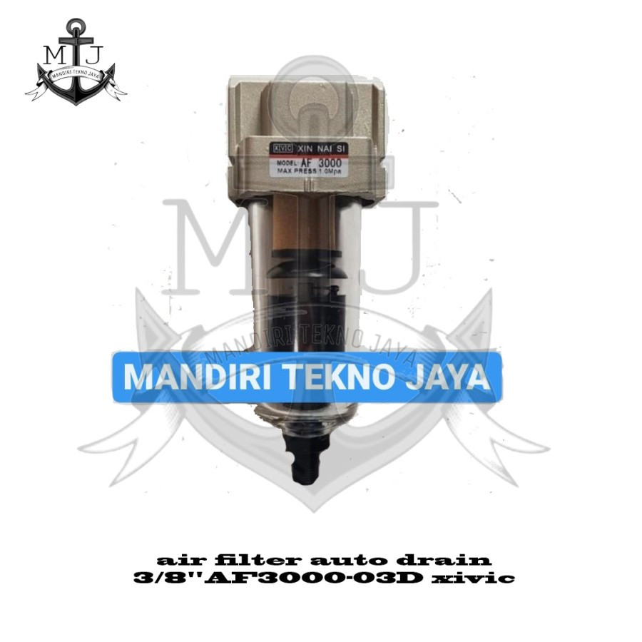 Jual air filter auto drain 3/8"AF3000-03D xivic | Shopee Indonesia