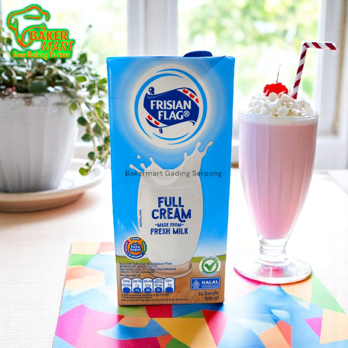 Jual Frisian Flag Susu UHT Full Cream 946 mL | Shopee Indonesia