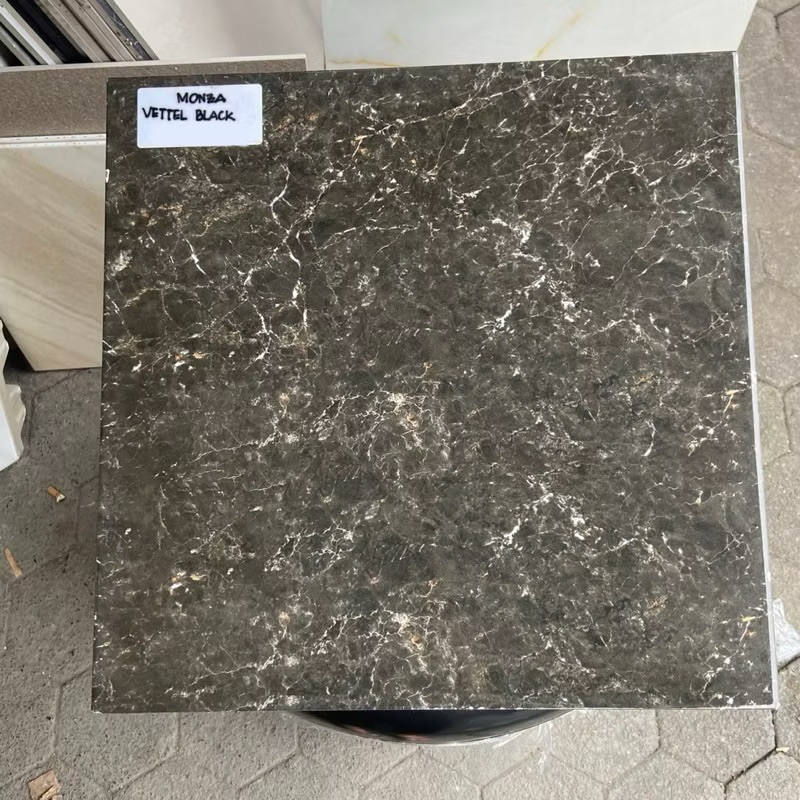 Jual Keramik Lantai 50x50 Monza Vettel Black | Keramik Licin | Keramik ...