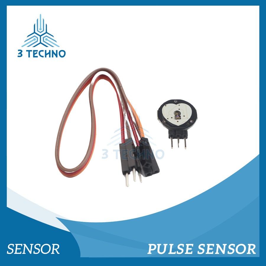Jual Sensor Detak Jantung Pulse Heart Sensor Rate Analog Modul | Shopee ...